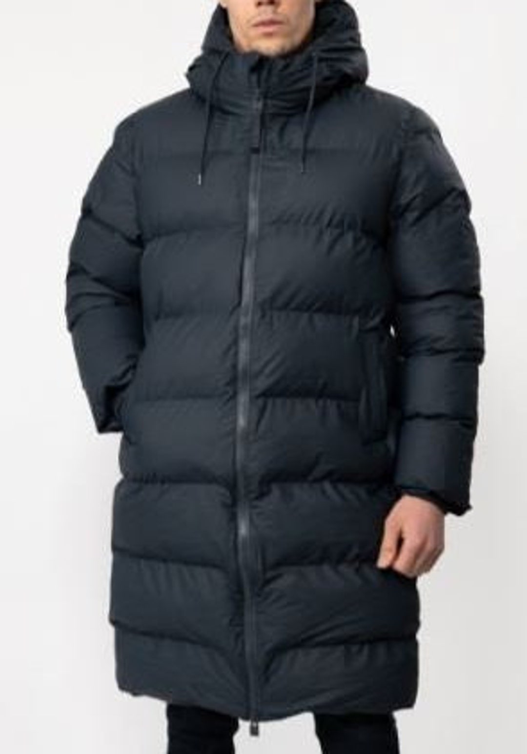 Pdf Sewing Pattern. Hooded Padded Coat . Padded Men's Pattern . Long ...