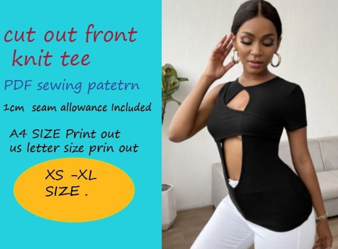 A4 Size and Us Letter Size Pdf Sewing Pattern .cut Out Rib - Etsy