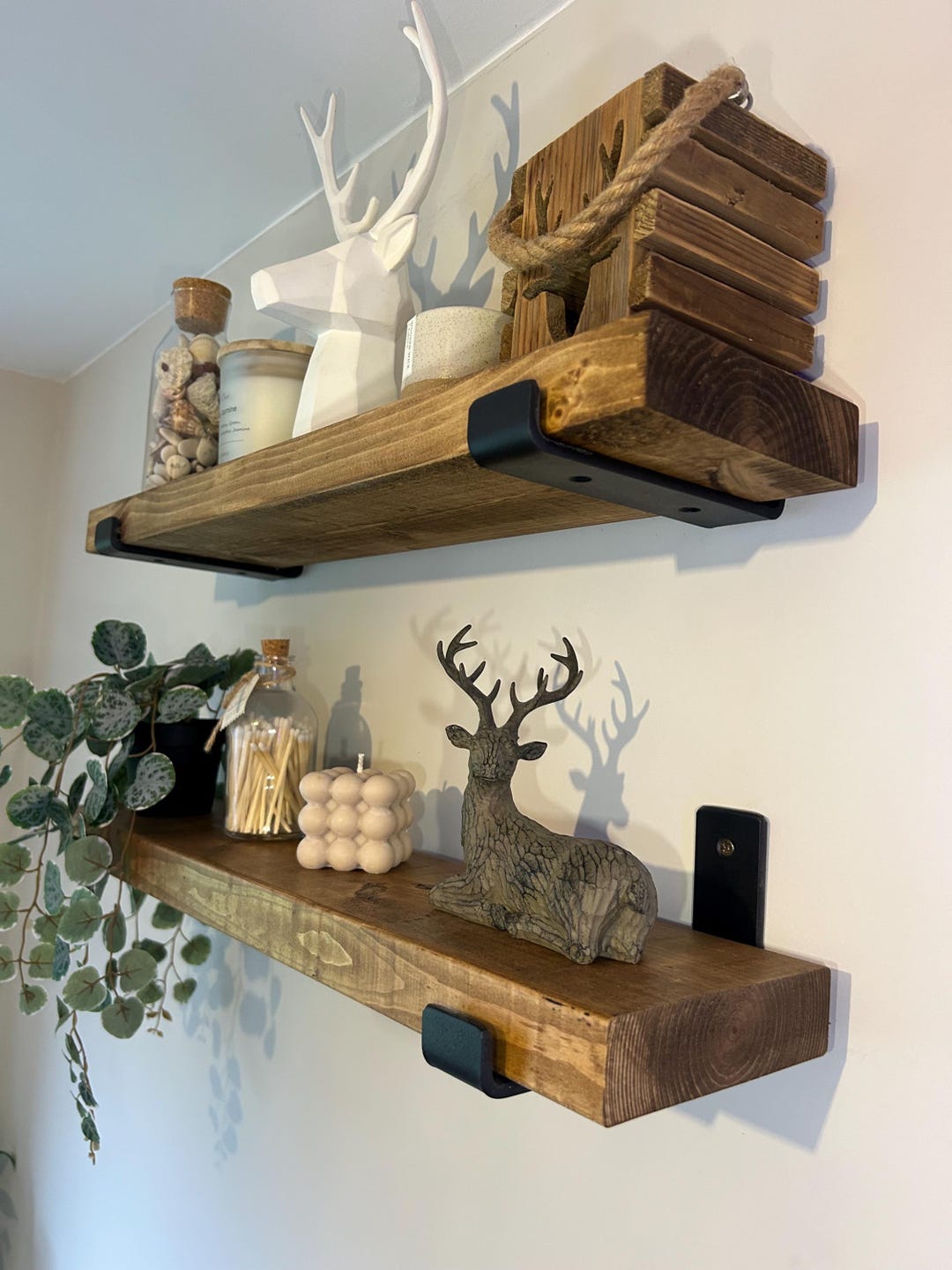 Buy Rustic Shelves. Rustic Furniture. Solid Wood. Kitchen Shelves ...