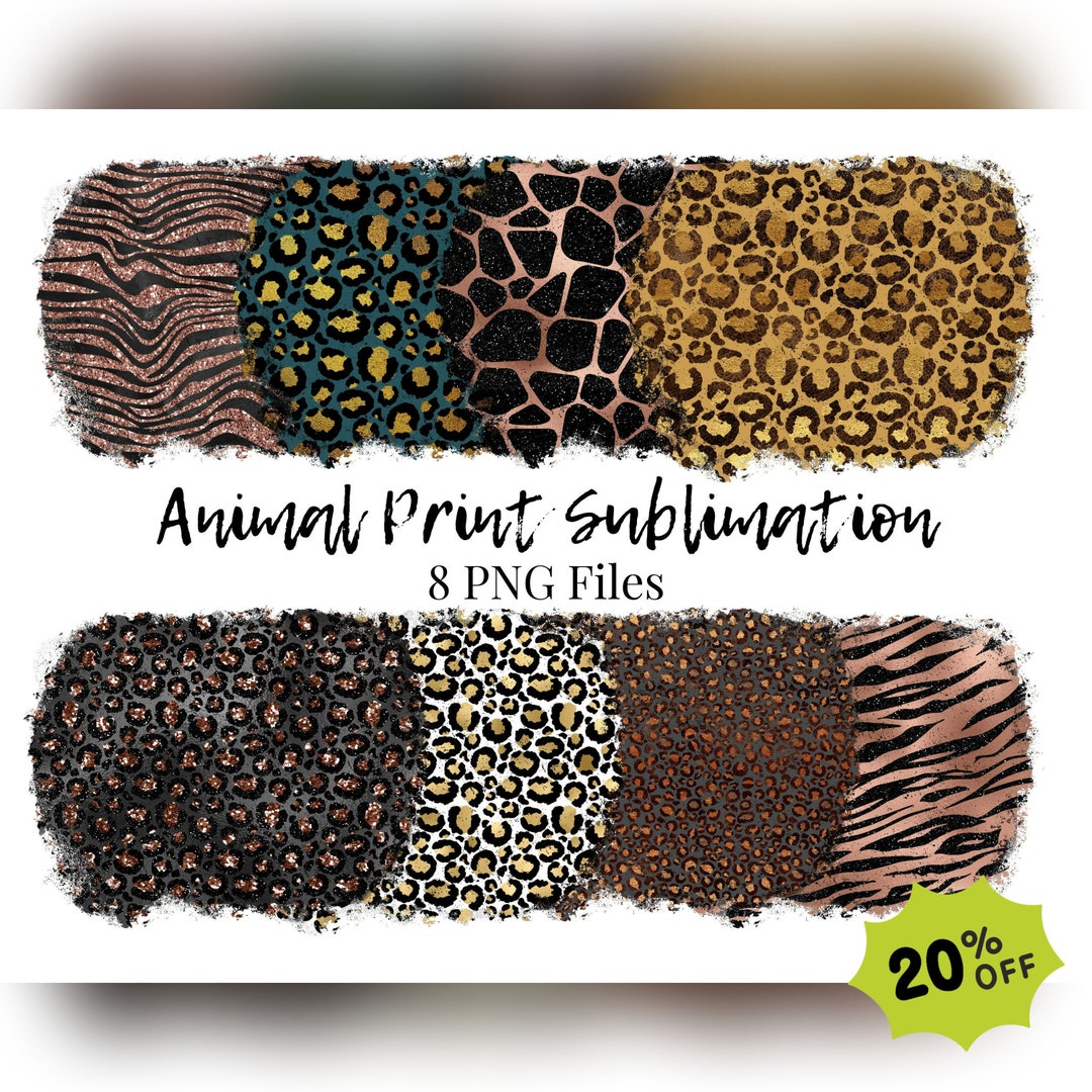 Animal Print Sublimation Sublimation Background Animal Print - Etsy