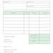 Editable Invoices, Printable Invoice Bundle, Green Invoice, Business ...