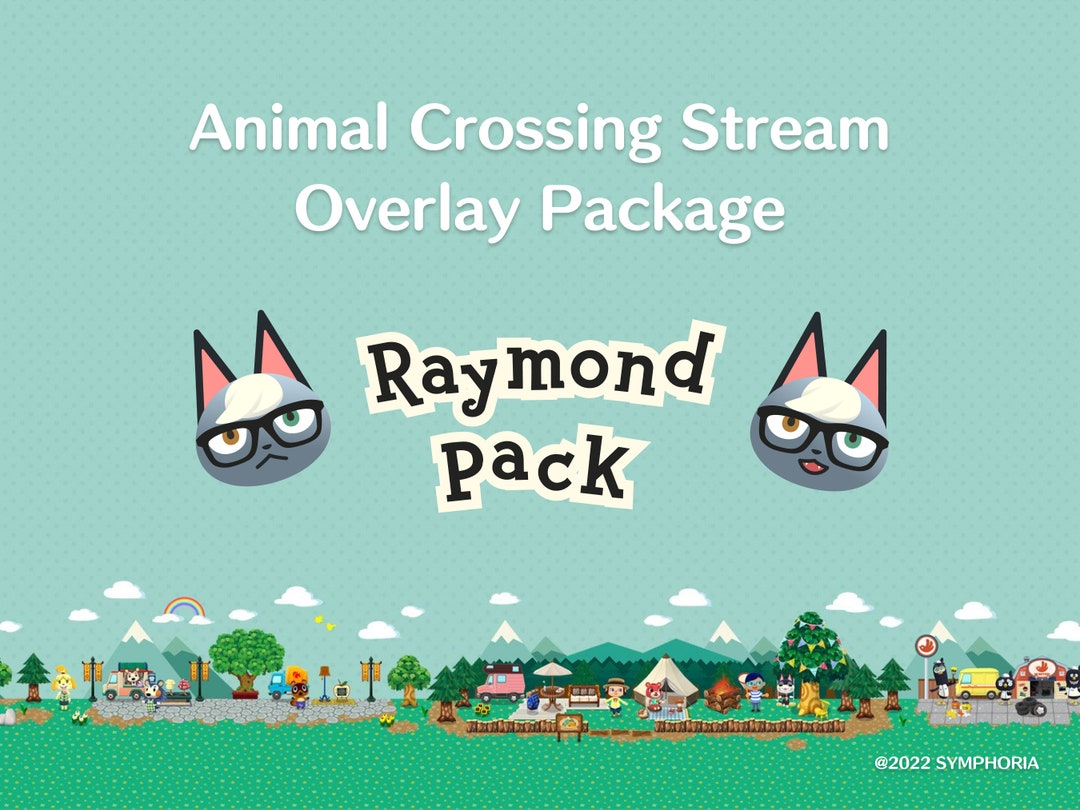 Animal Crossing New Horizon Inspired Twitch Overlay Pack - Raymond ...