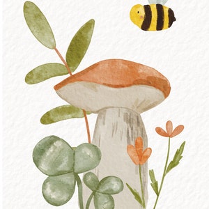 Bear Watercolor Clipart, Woodland Animals Nursery Png, Cute Bear ...