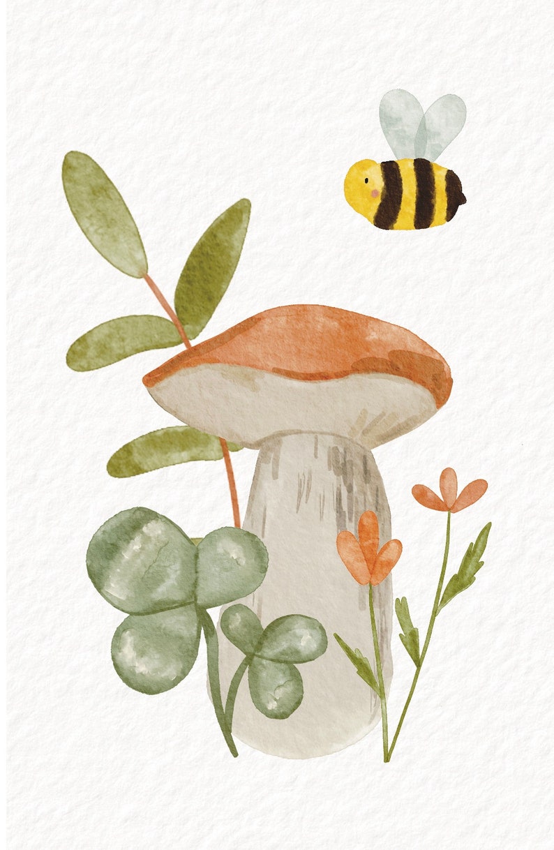 Bear Watercolor Clipart, Woodland Animals Nursery Png, Cute Bear ...