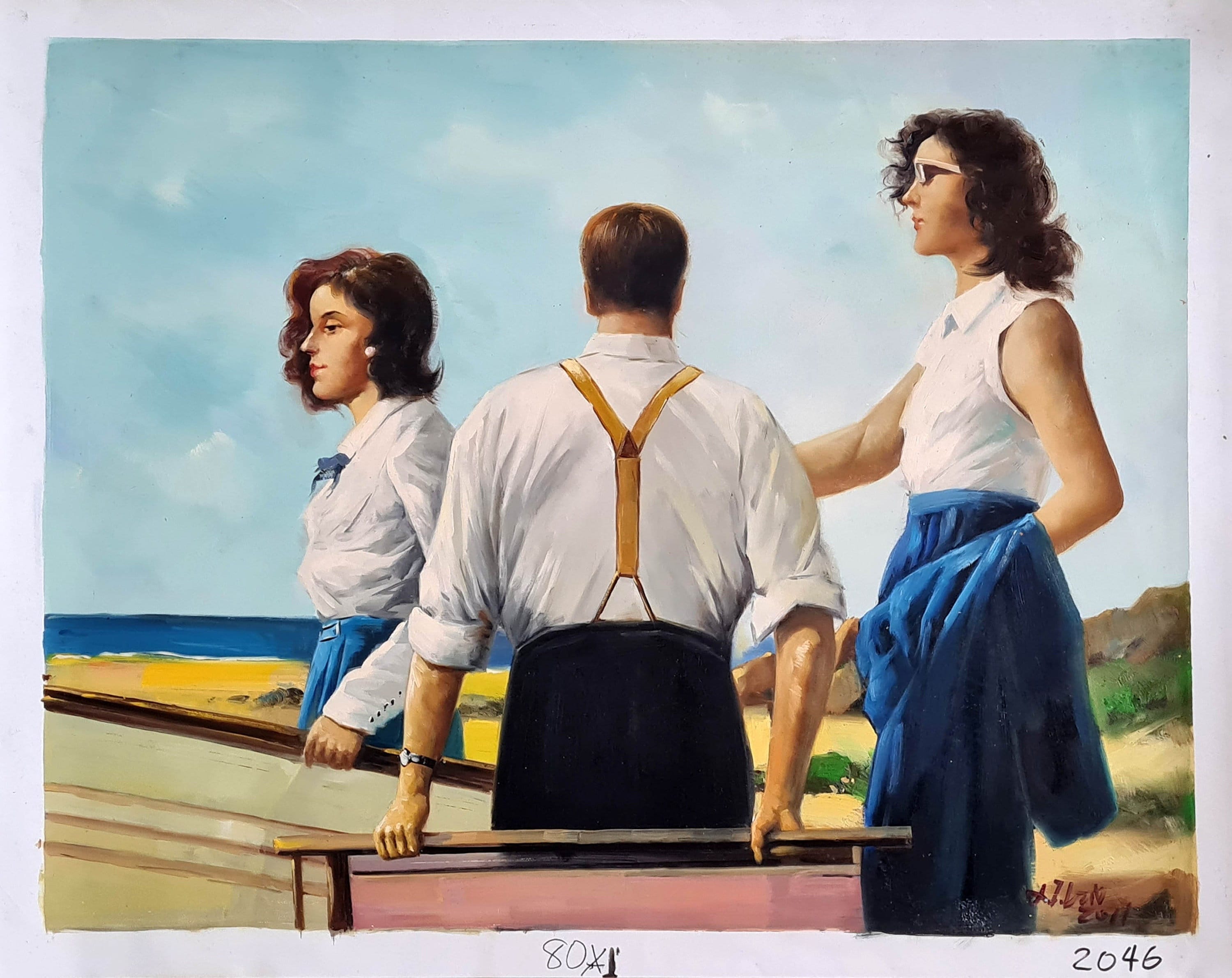 Jack Vettriano Beach Paintings