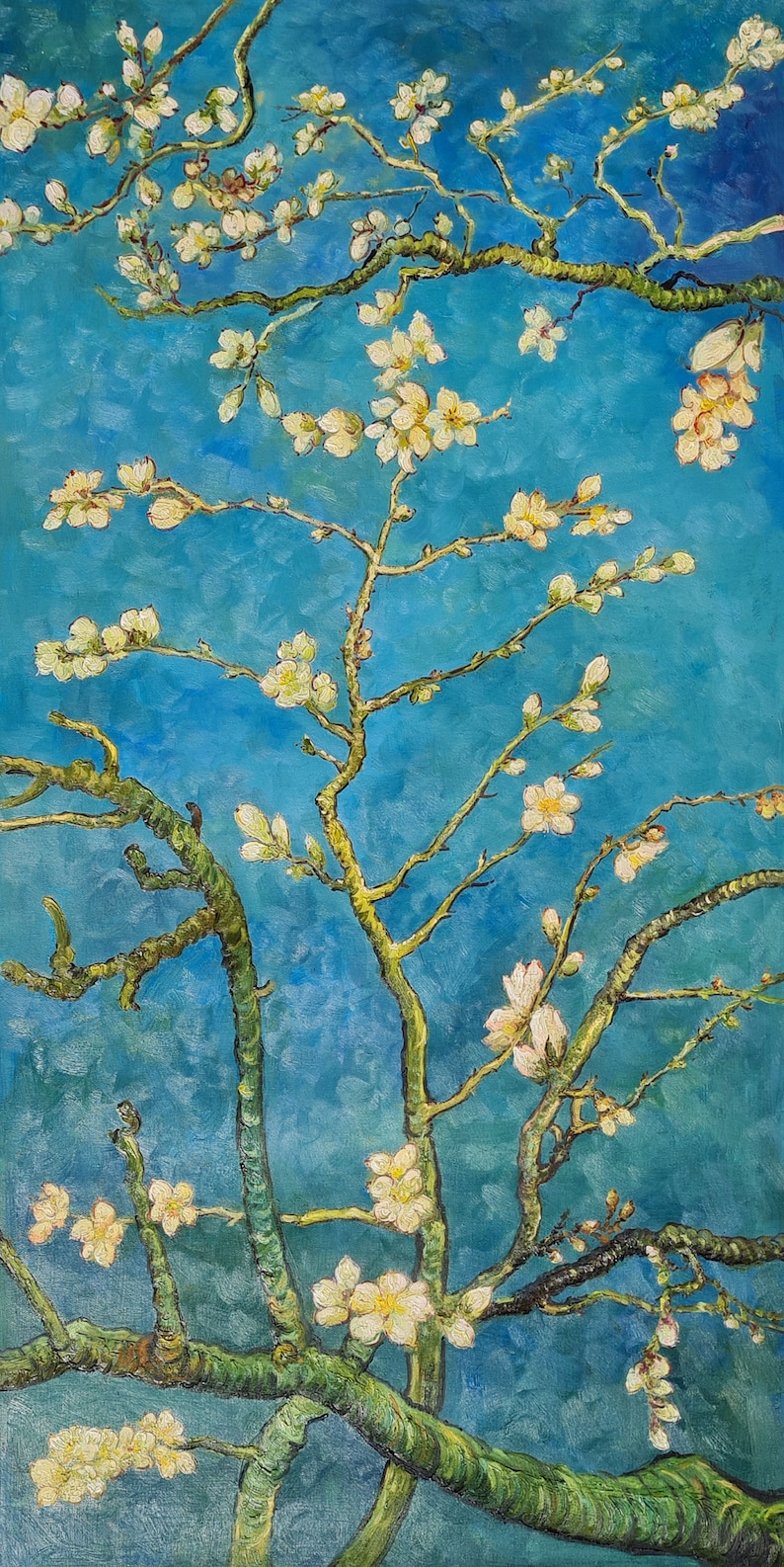 Vincent Van Gogh - Almond Blossom 55 X 110 Cm Post-impressionism ...
