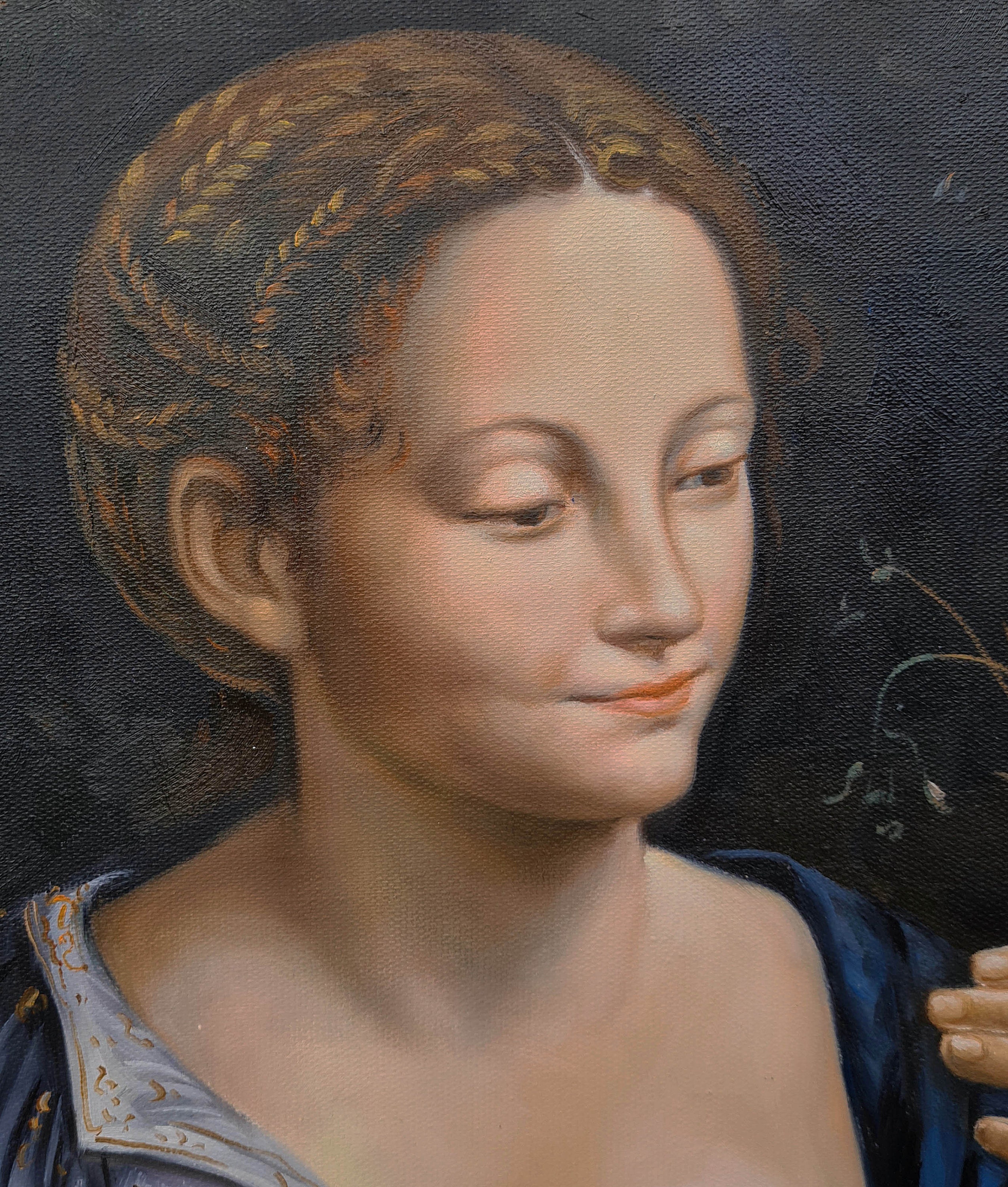 Francesco Melzi - Flora (la Columbina or Columbine) HANDMADE ...