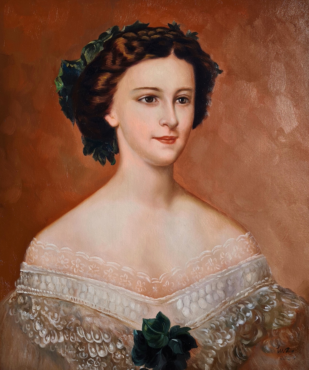 Amanda Bergstedt - Empress Elisabeth of Austria 50 X 60 Cm Sissi Sisi ...