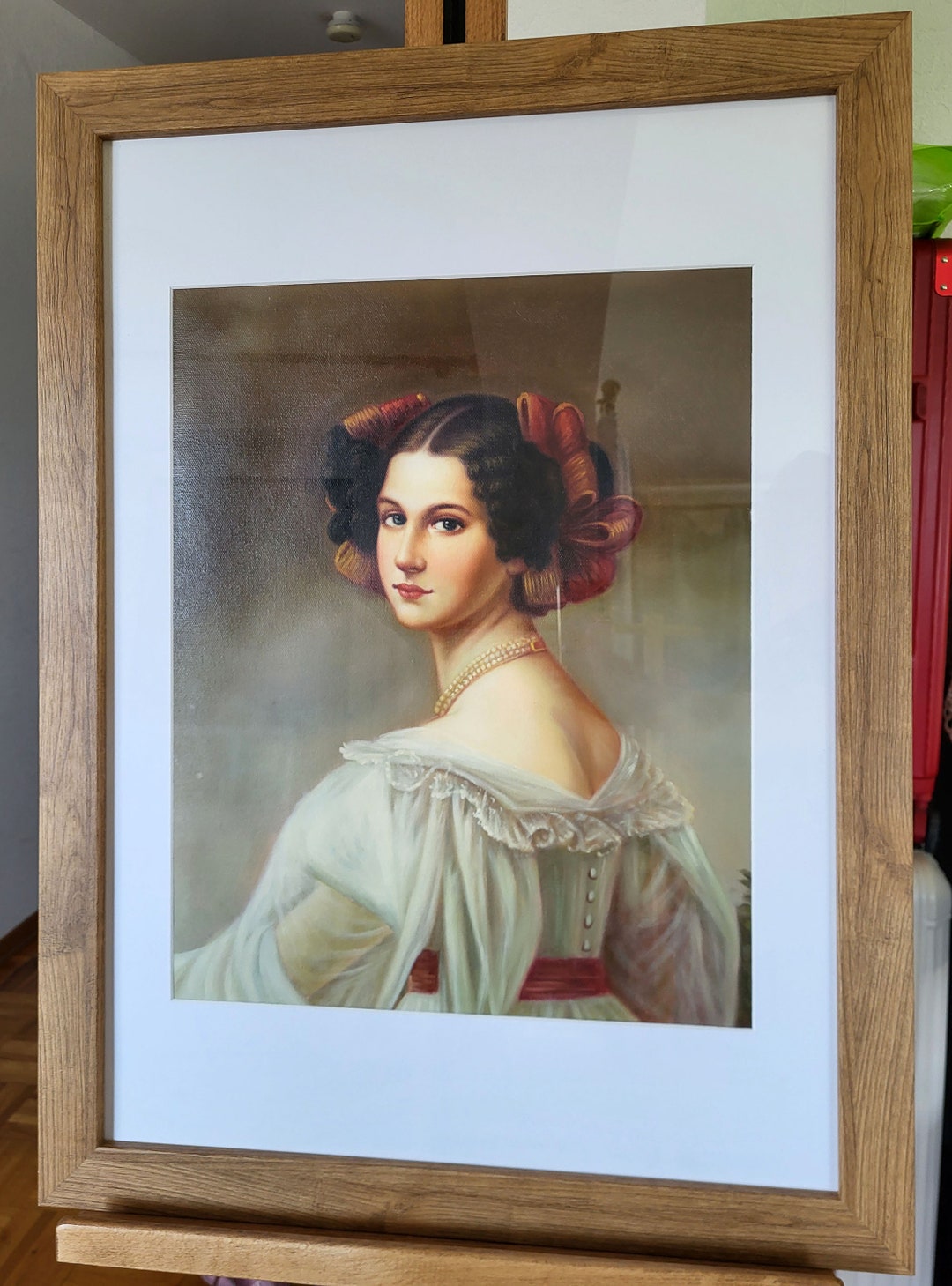 Joseph Karl Stieler Portrait of Auguste Strobl 20x24 - Etsy