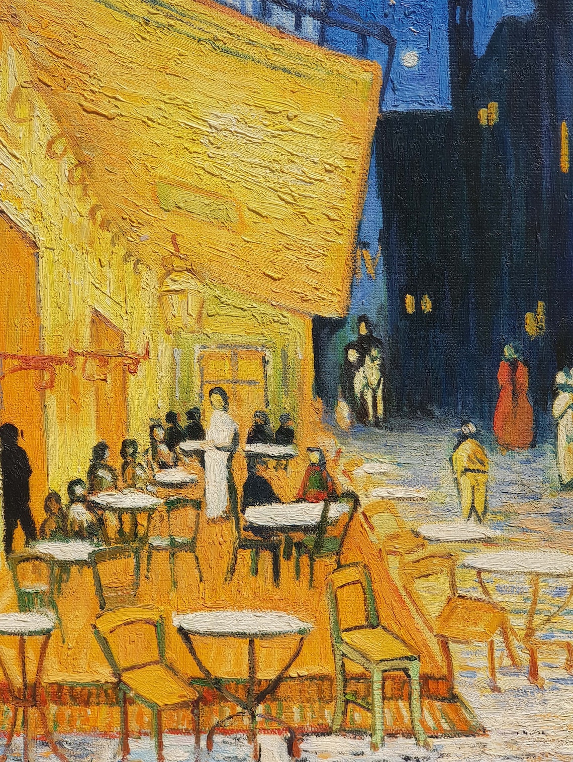Vincent Van Gogh Café Terrace in the Evening in Arles 1988, 63 X 72 Cm ...