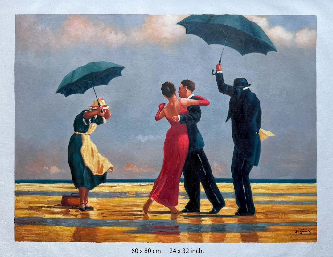 JV, the Singing Butler HANDMADE Oil Painting on Canvas Handcrafted Oil ...