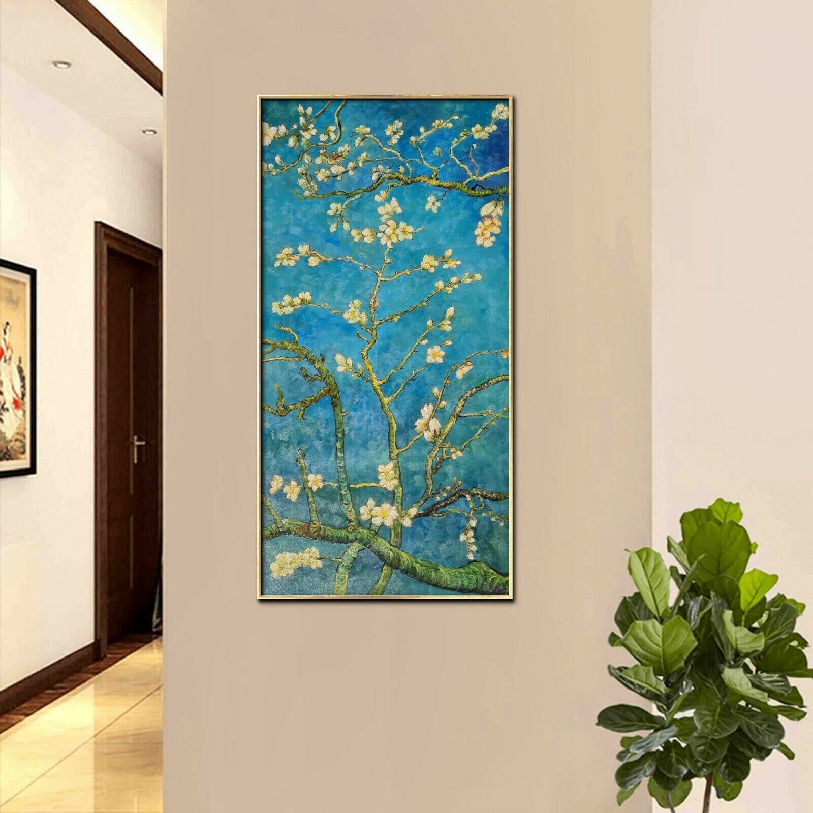 Vincent Van Gogh - Almond Blossom 55 X 110 Cm Post-impressionism ...