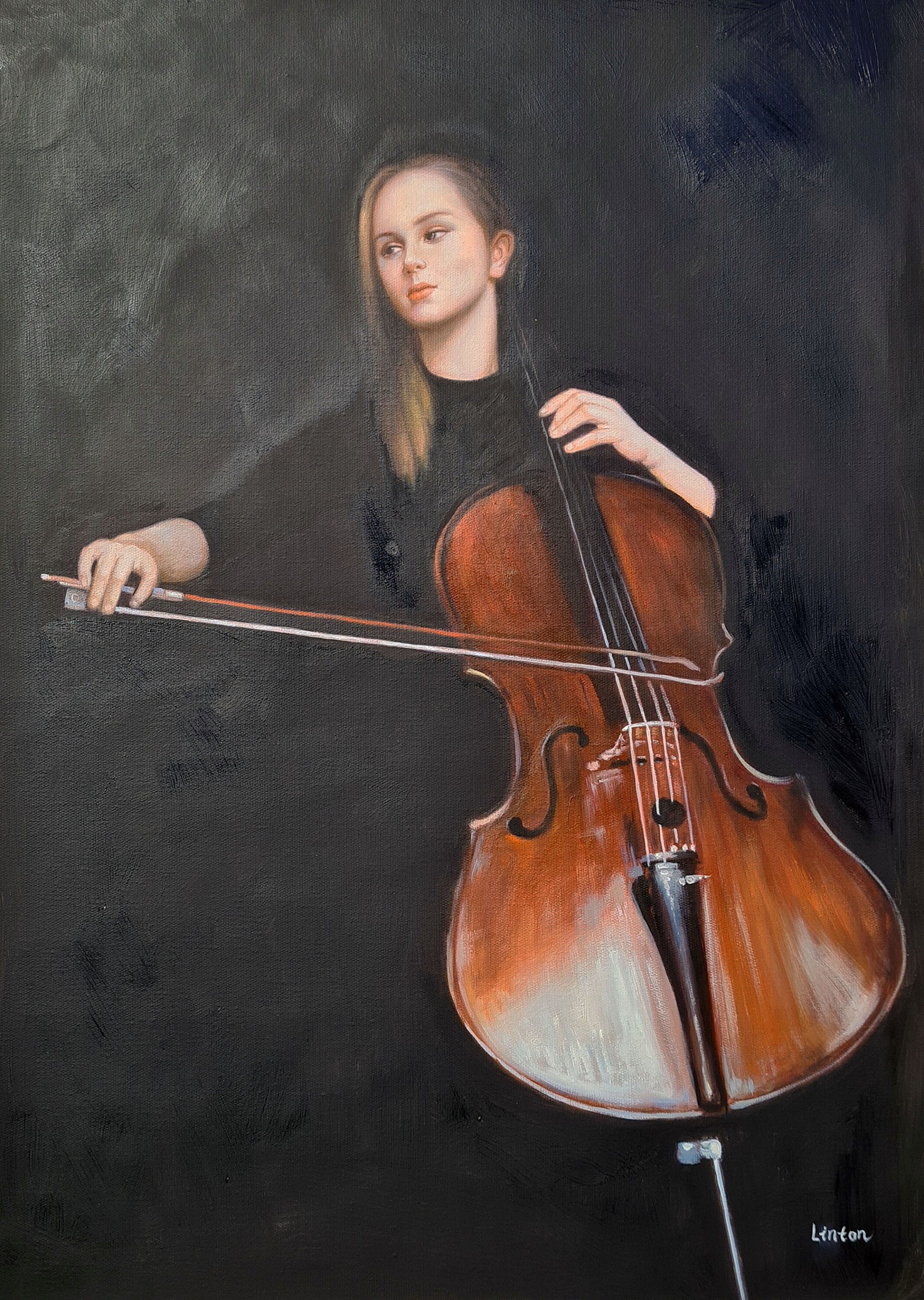 Cello Painting