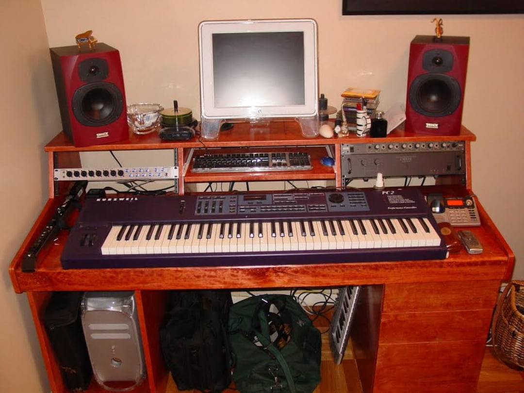 Custom Recording Studio Workstation Desk - Etsy
