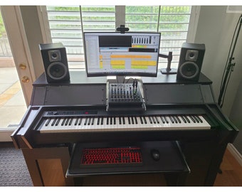 Custom Recording Studio Workstation Desk - Etsy