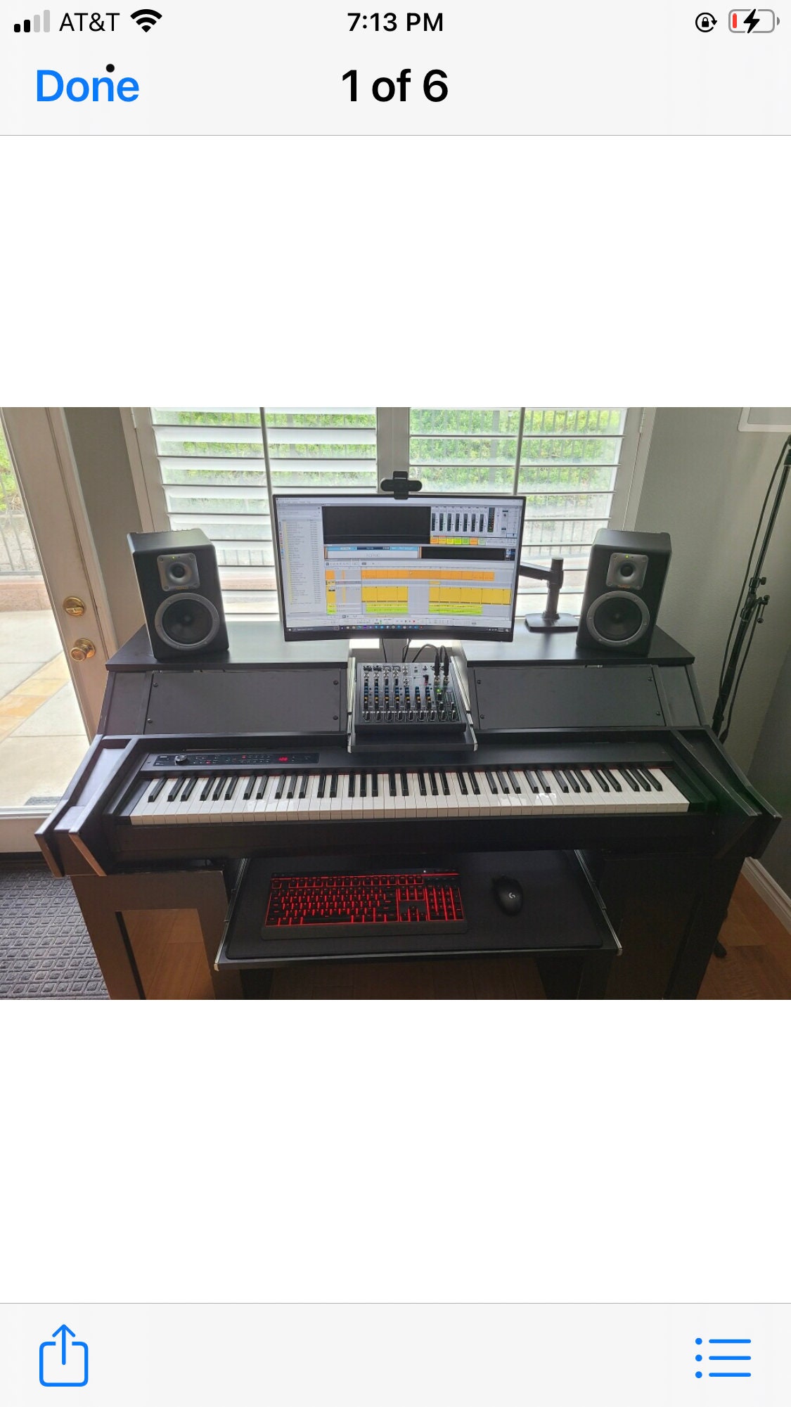 Custom Recording Studio Desk/workstation - Etsy
