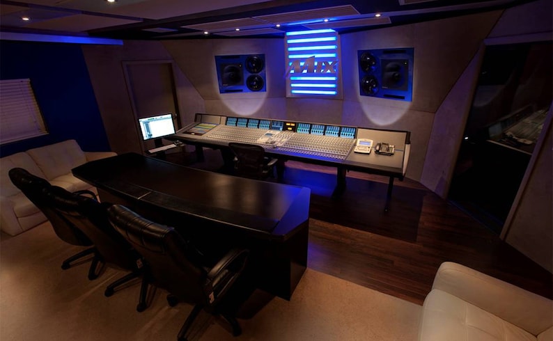 Custom Recording Studio Workstation Desk - Etsy