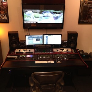 Custom Recording Studio Workstation Desk - Etsy