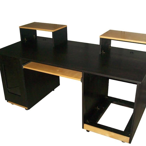 Studio Desk With Keyboard Tray - Etsy