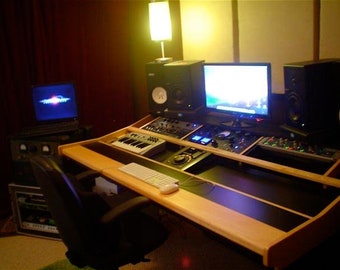 Custom Recording Studio Workstation Desk - Etsy