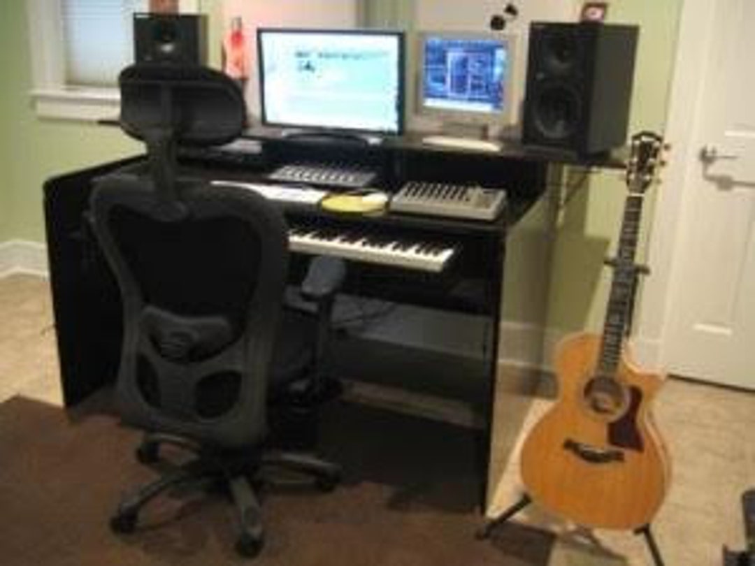 Custom Recording Studio Workstation Desk - Etsy