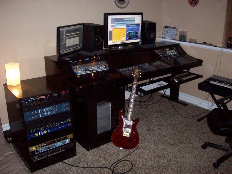 Custom Recording Studio Workstation Desk - Etsy
