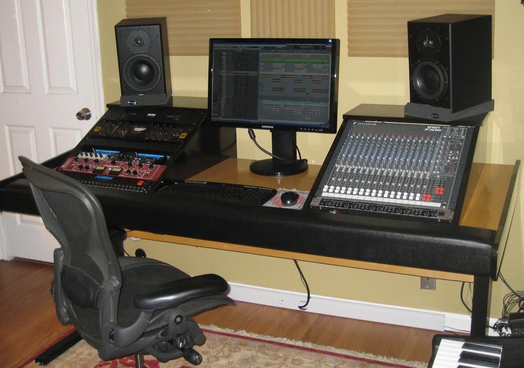 Custom Recording Studio Workstation Desk - Etsy
