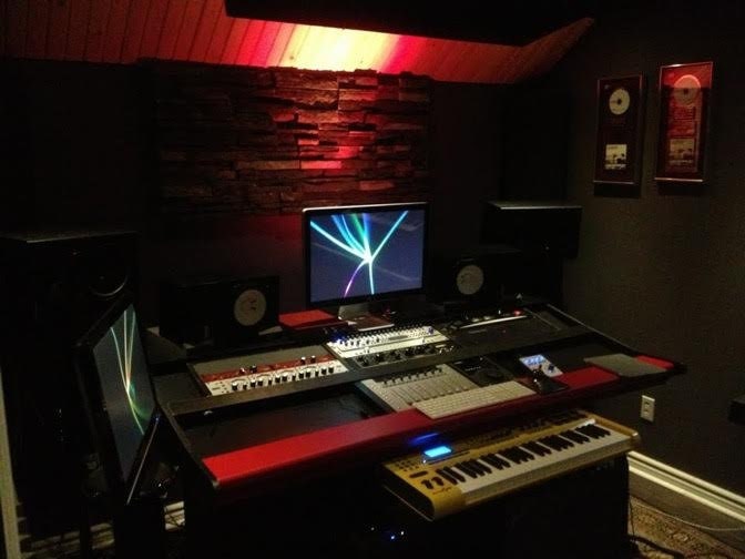 Custom Recording Studio Workstation Desk - Etsy