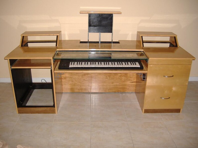 Custom Recording Studio Workstation Desk - Etsy