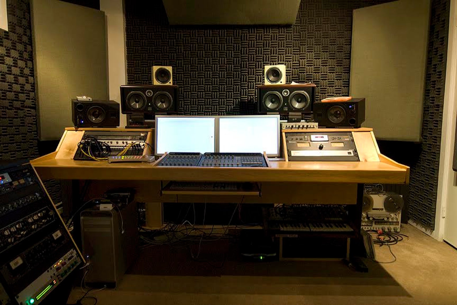 Custom Recording Studio Workstation Desk - Etsy