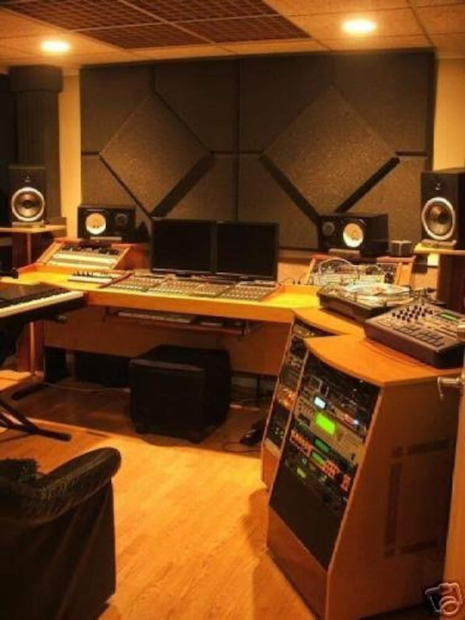 Custom Recording Studio Workstation Desk - Etsy