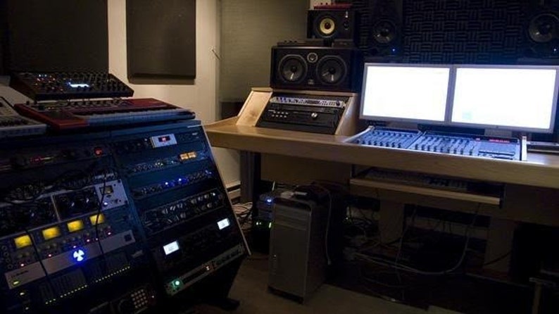Custom Recording Studio Workstation Desk - Etsy