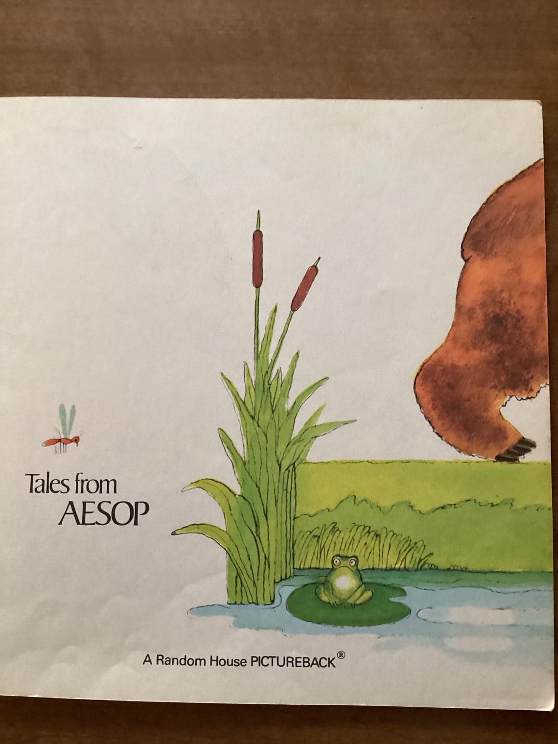 Tales From Aesop Random House PICTUREBACK by J.P. Miller Vintage ...