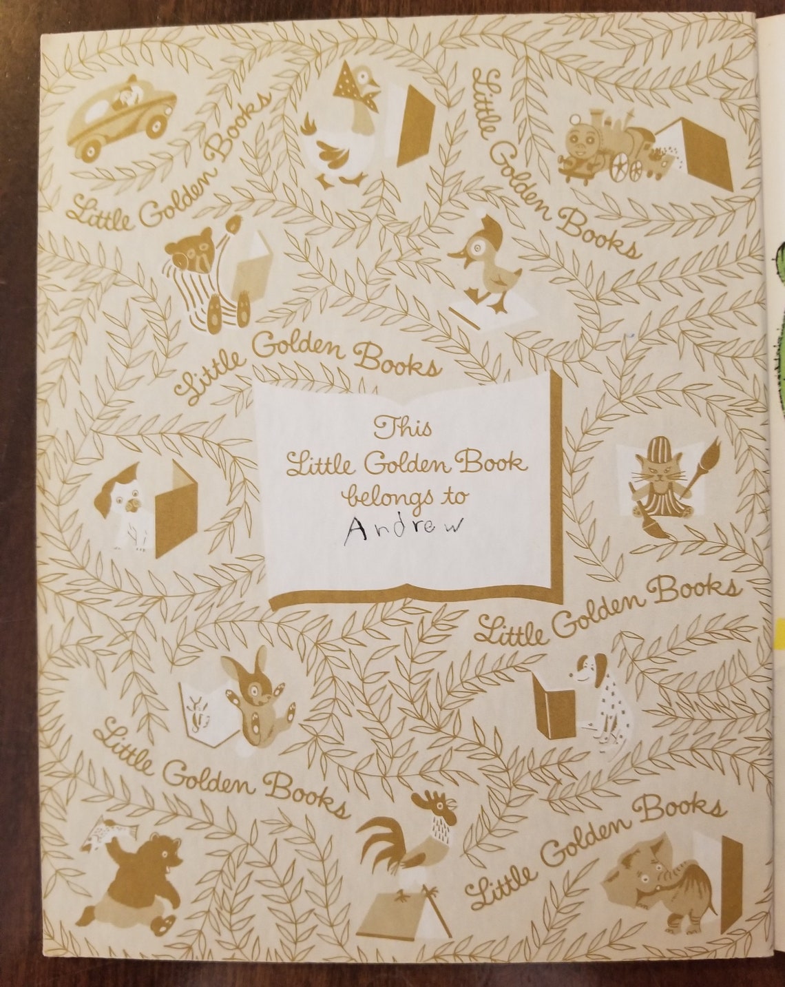 The Roadrunner A Very Scary Lesson A Little Golden Book Vintage ...