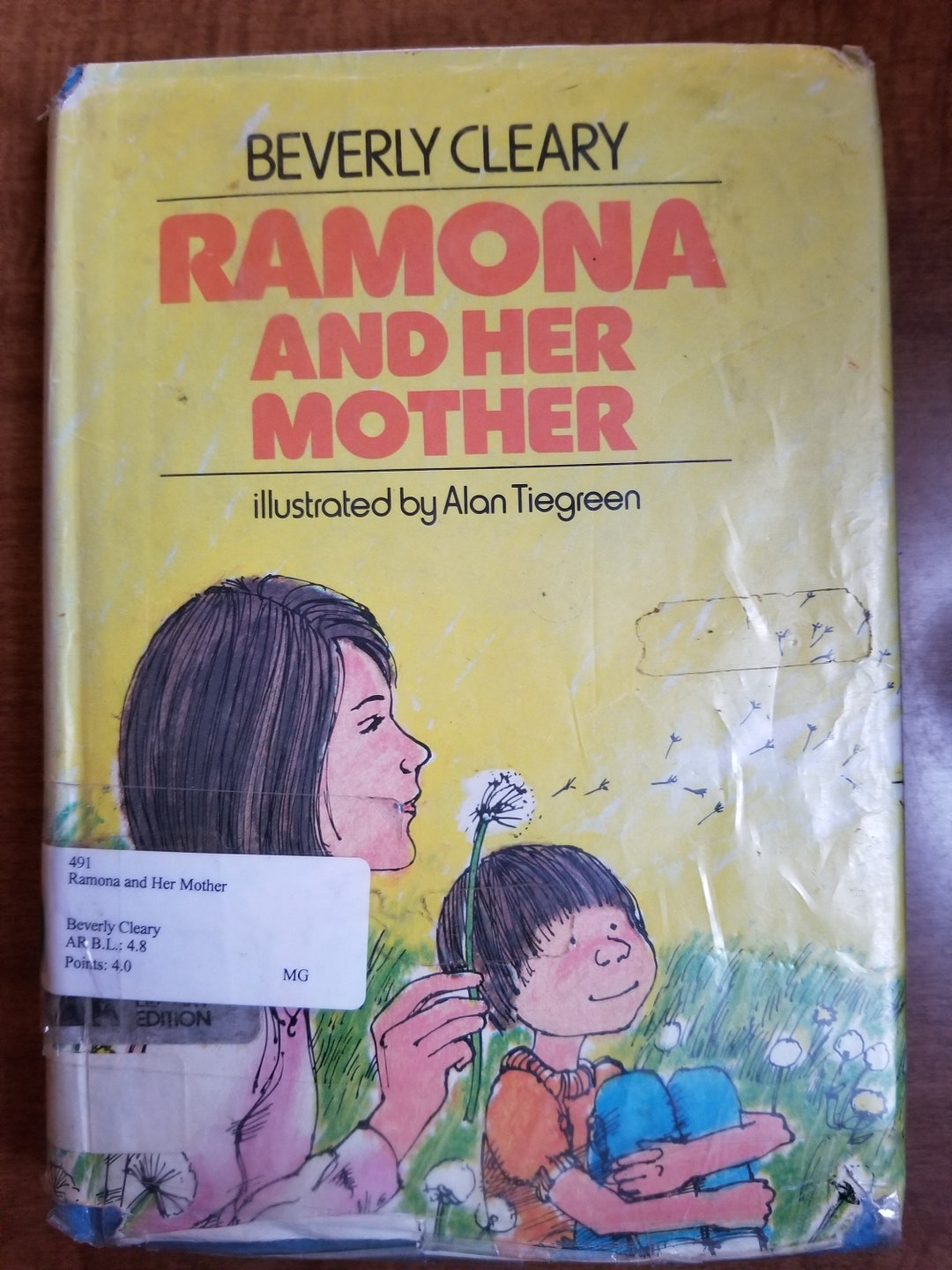 Ramona and Her Mother by Beverly Cleary Vintage HC Book Ex-library 1979 ...