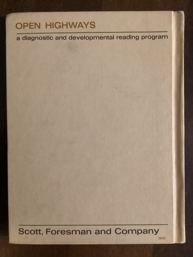 Splendid Journey, the Open Highways Readers 1968 Childrens School ...