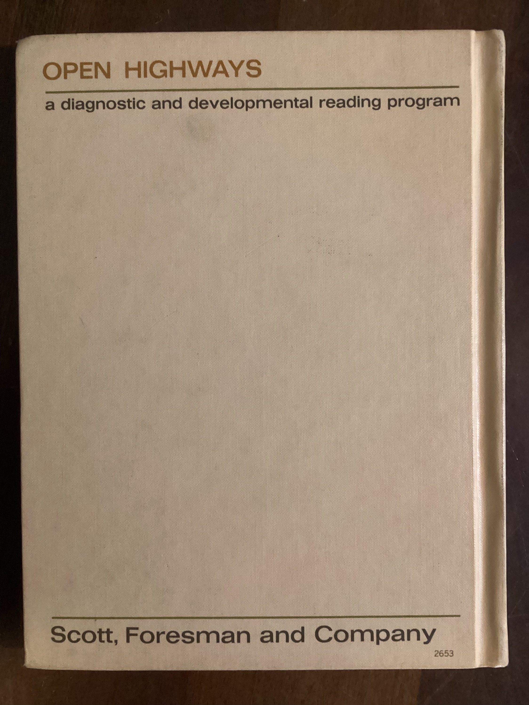 Splendid Journey, the Open Highways Readers 1968 Childrens School ...