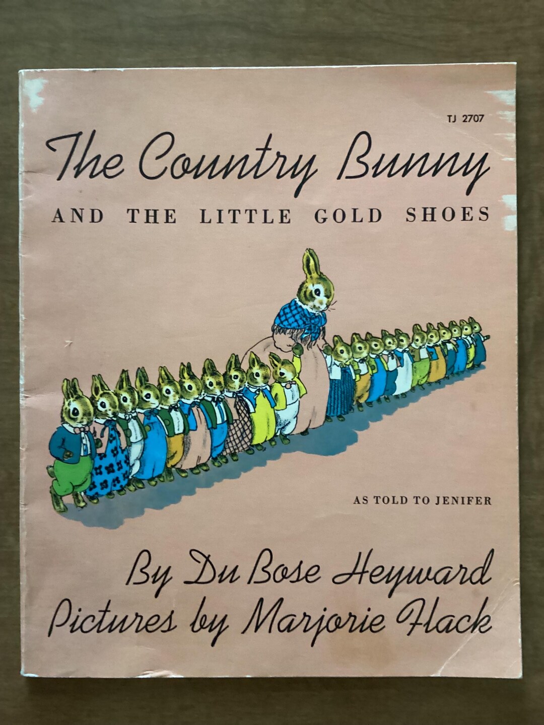 The Country Bunny and the Little Gold Shoes by Du Bose Hayward Vintage ...