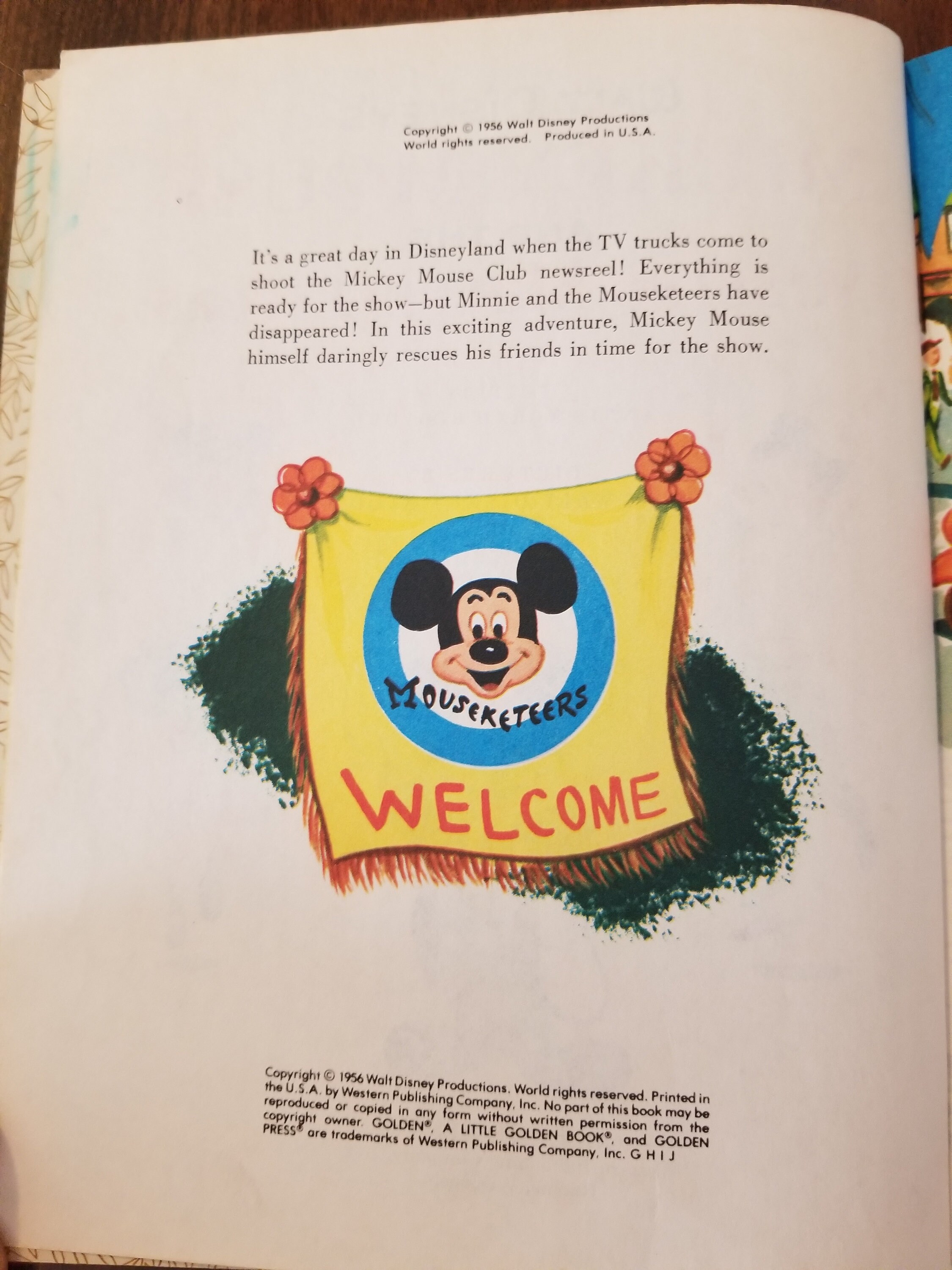 Mickey Mouse and the Missing Mouseketeers A Little Golden Book by ...