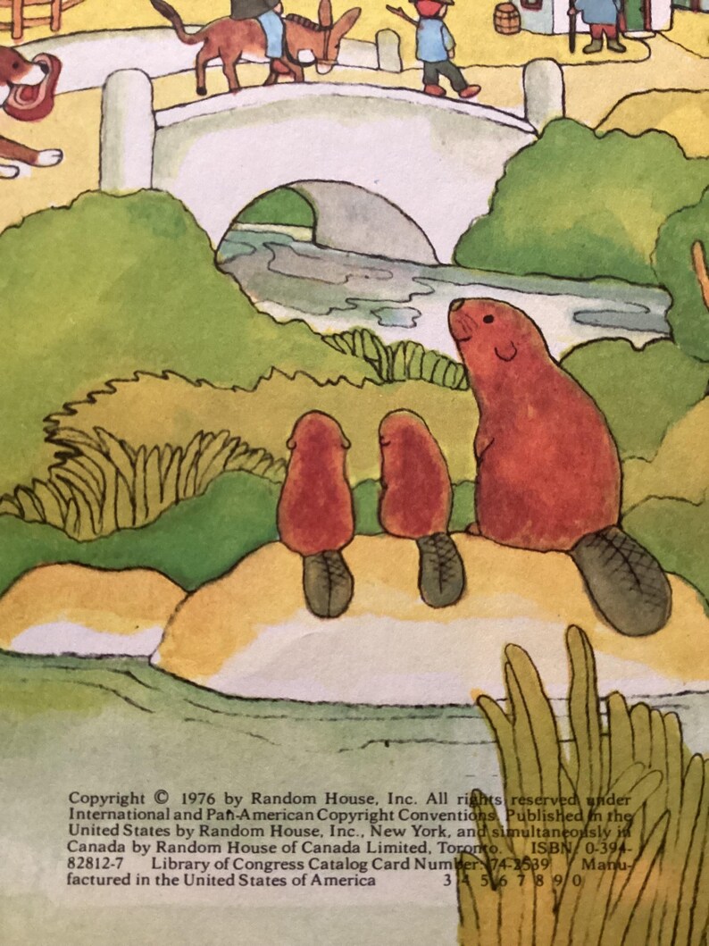 Tales From Aesop Random House PICTUREBACK by J.P. Miller Vintage ...