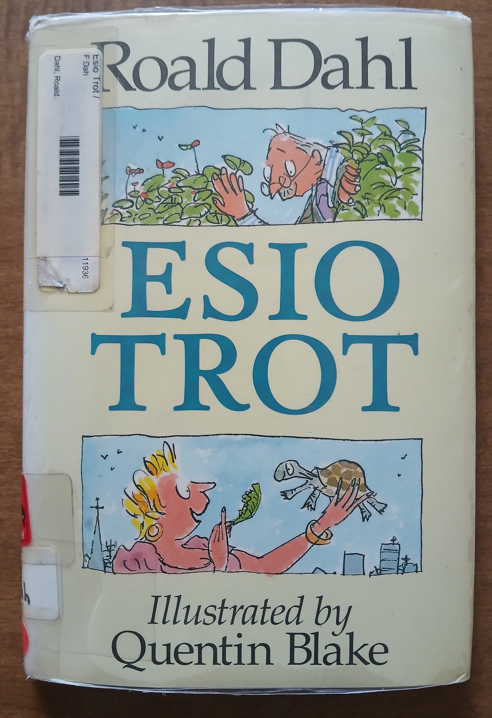 Esio Trot by Roald Dahl Vintage HC Ex-library Book 1990 - Etsy