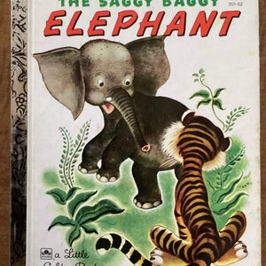 The Saggy Baggy Elephant A Little Golden Book by K. & B. Jackson ...