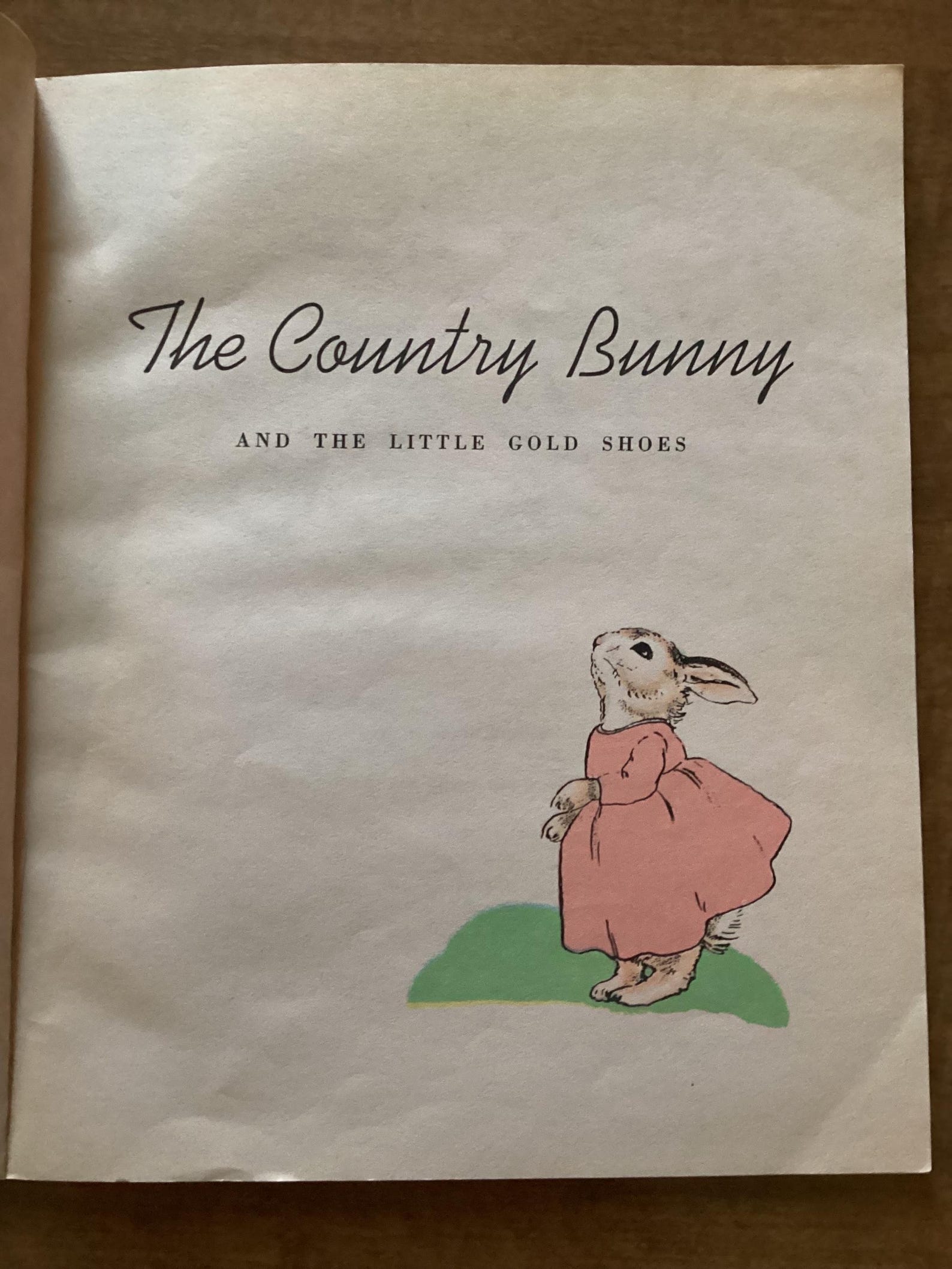 The Country Bunny and the Little Gold Shoes by Du Bose Hayward Vintage ...