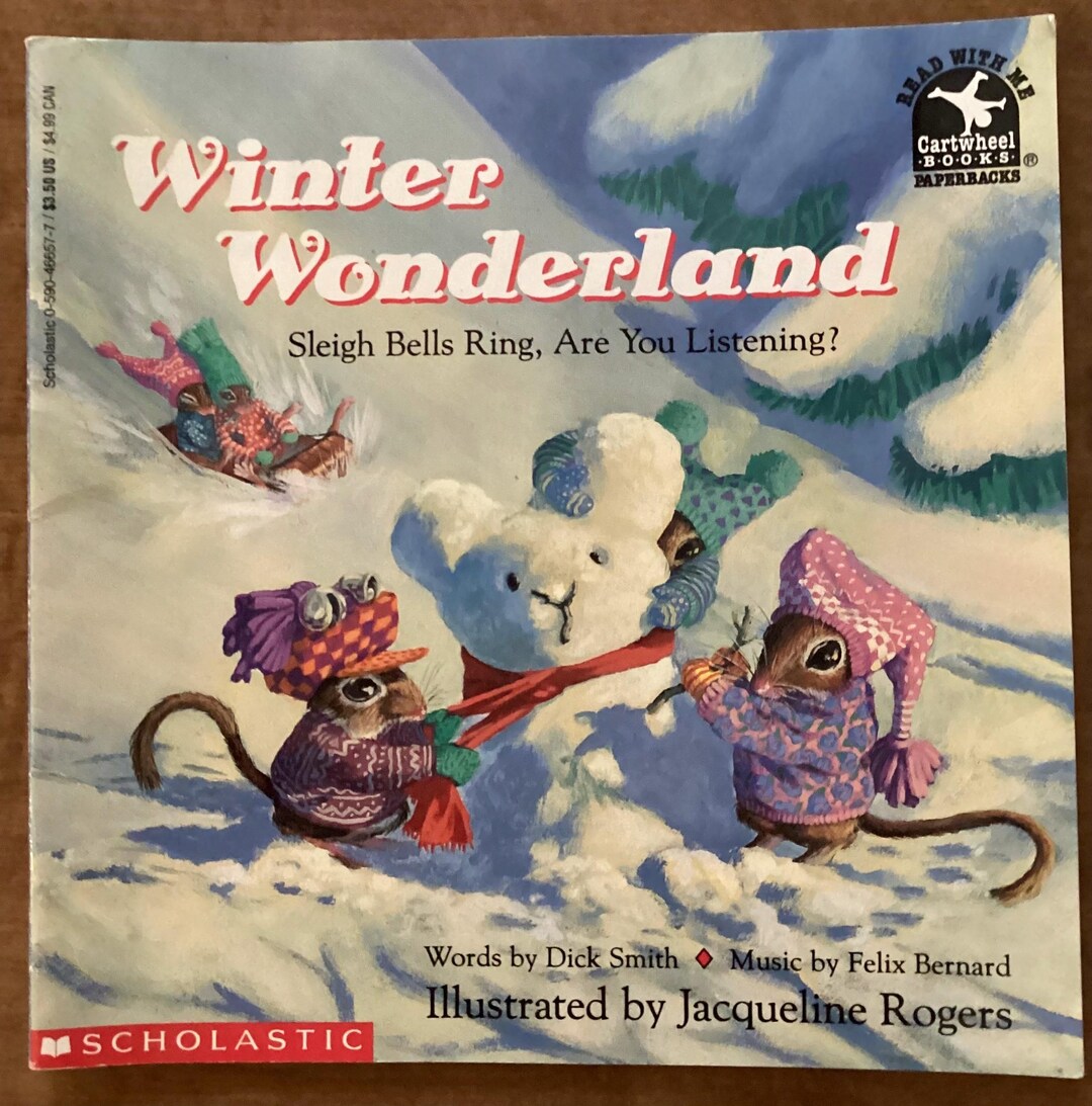 Winter Wonderland Vintage Children’s Book 1993 - Etsy