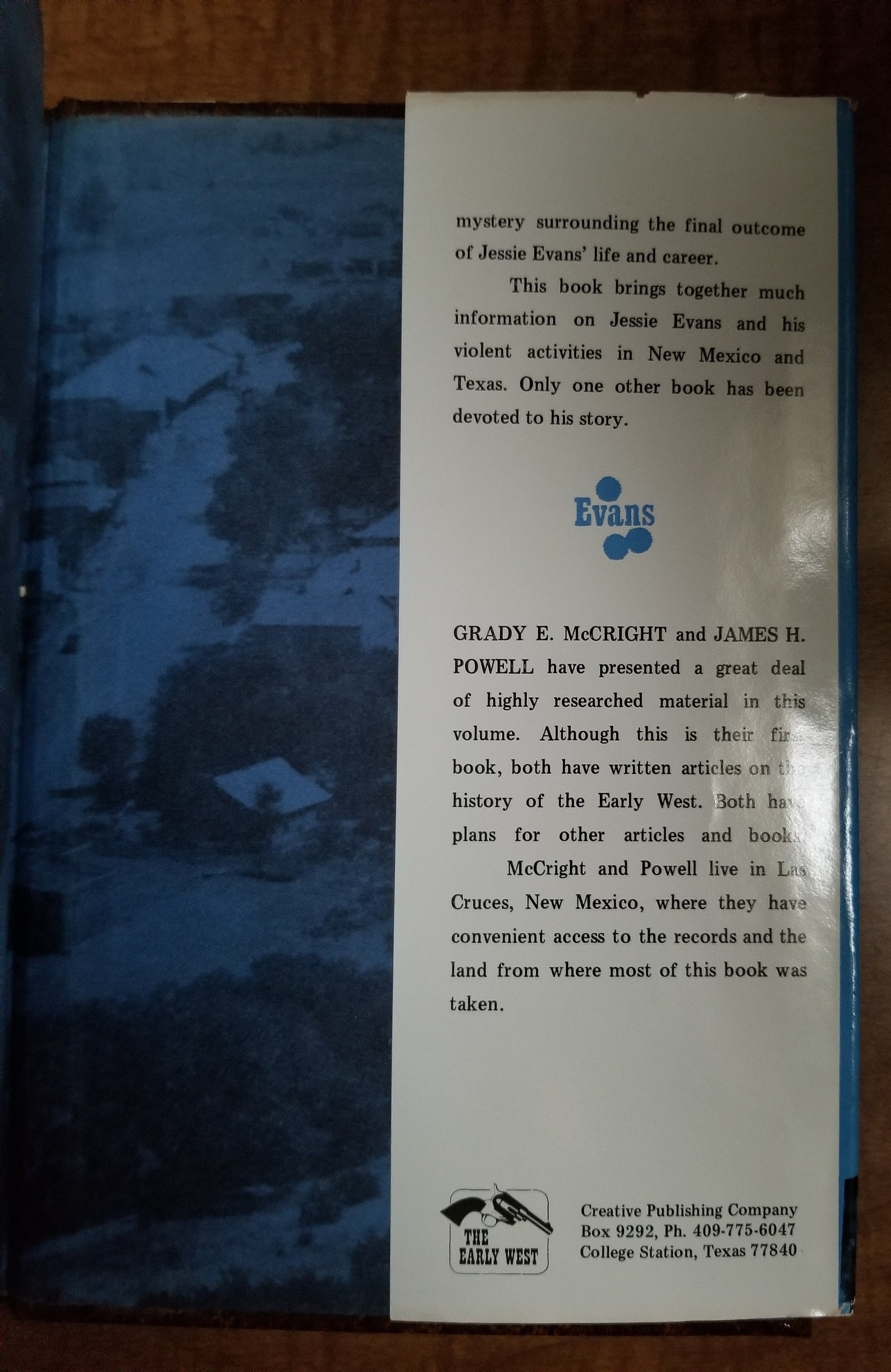 Jessie Evans: Lincoln County Badman by Grady Mccright & James Powell ...