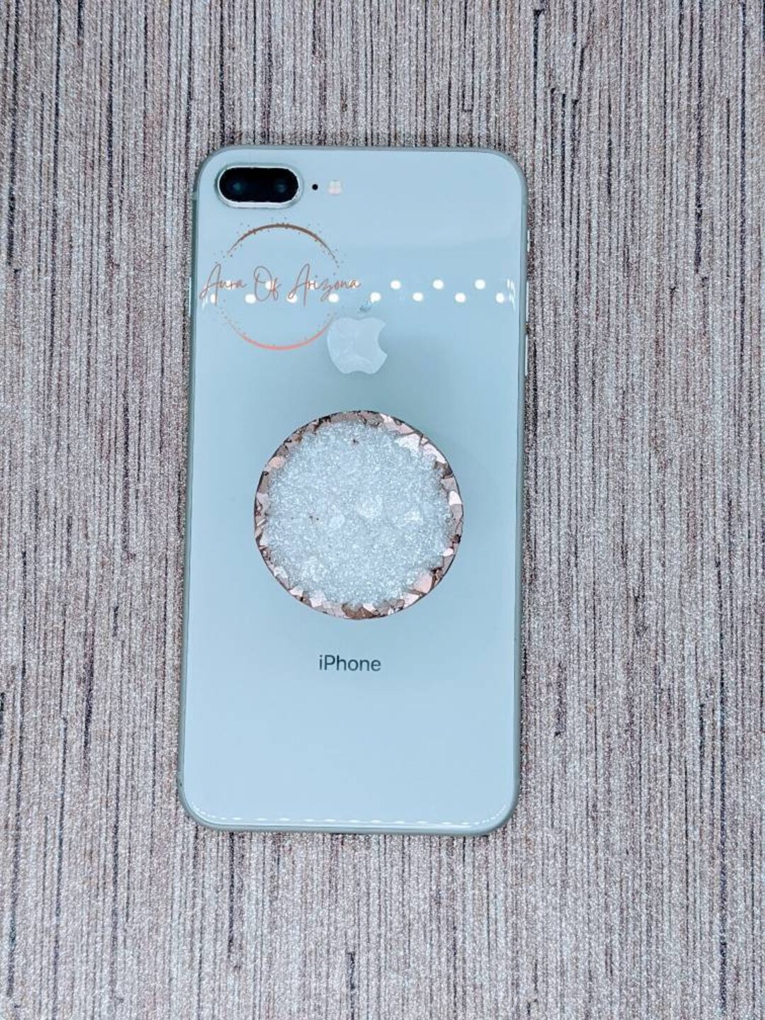 Resin Geode Phone Grip, Phone Accessories, Druzy Phone Grip, Geode ...