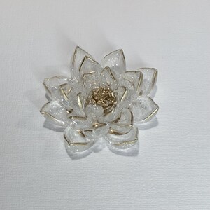 Resin Lotus Flower, Phone Accessories, Gold Phone Grip, Flower Phone ...