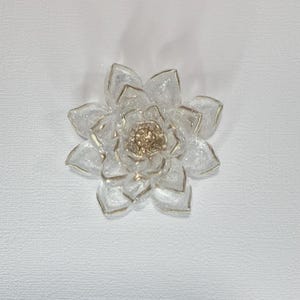 Resin Lotus Flower, Phone Accessories, Gold Phone Grip, Flower Phone ...