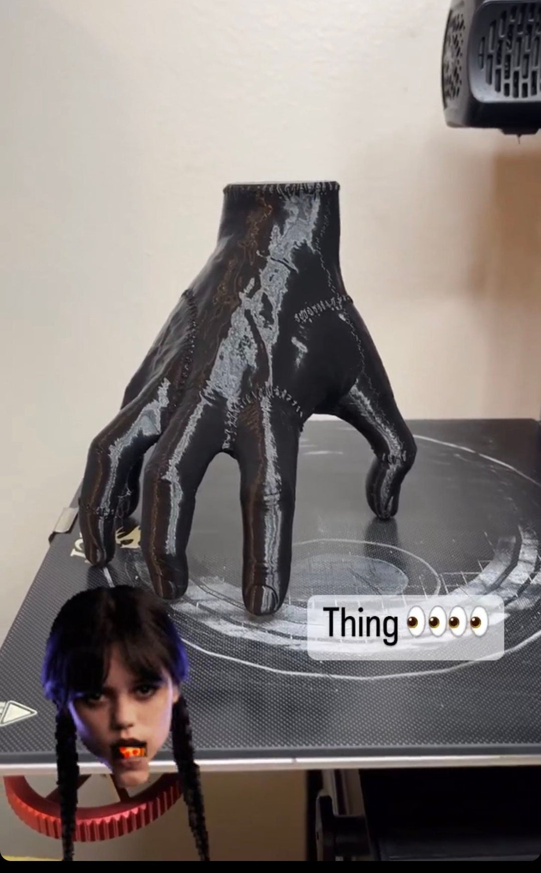 Thing From Wednesday 3D Printed - Etsy
