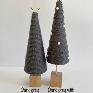 Yarn Christmas Tree on a Stand, Christmas Decoration Ornament ...